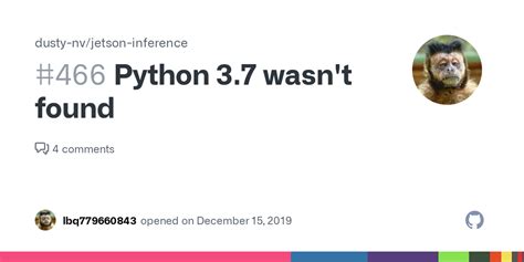 Python Wasn T Found Issue Dusty Nv Jetson Inference GitHub