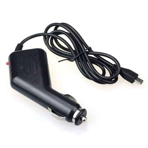 Universal Car Mini USB Charger Power Adapter For Garmin Nuvi GPS Black P30 July11 On Aliexpress