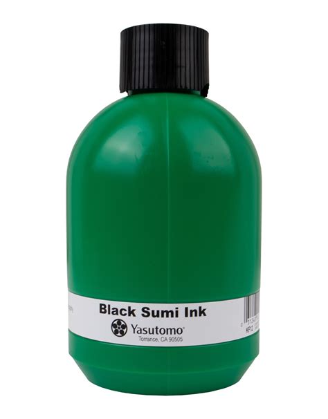 Yasutomo Sumi Ink Bokuju Black 12oz Bestart