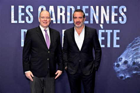 Photo Le Prince Albert Ii De Monaco Et Jean Dujardin Durant Lavant