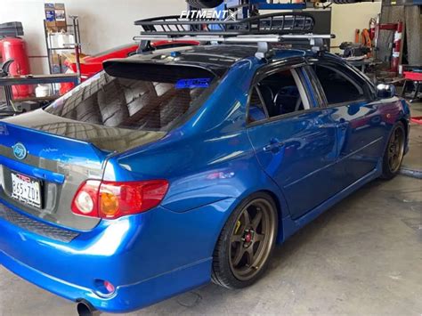 2009 Toyota Corolla Xrs With 18x85 Aodhan Ah08 And Toyo Tires 235x35