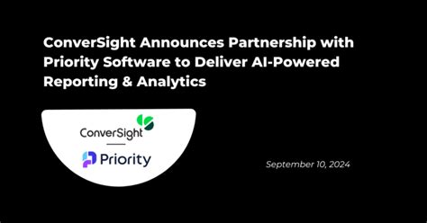 Conversight Announces Partnership With Priority Software