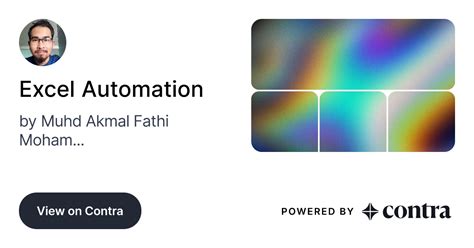 excel automation by muhd akmal fathi mohamad asri