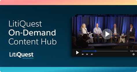 Watch Litiquest Insurance On Demand Litify