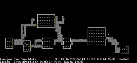 Procedural Generation NetHack 3 6 0 Nethack Hadnt Released A New