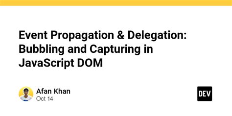 Event Propagation And Delegation Bubbling And Capturing In Javascript