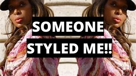 I Got Styled By A Stylist For The First Time Youtube
