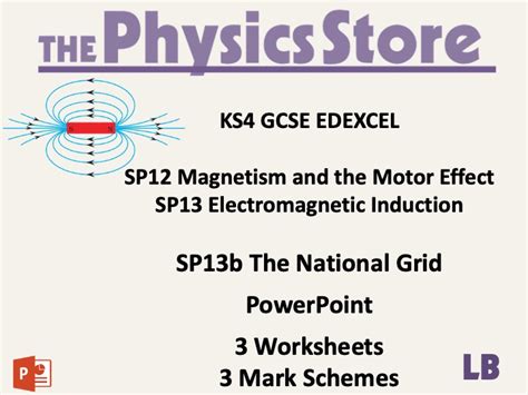 Ks4 Gcse Physics Edexcel Sp13b The National Grid Lesson Bundle