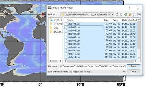 CTD Data How To Use And Present BioST TS