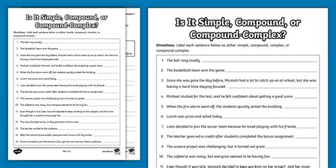 Is The Sentence Simple Compound Complex Or Compound Complex