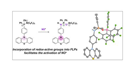 A Redox Active Frustrated Lewis Pair For The Activation And No