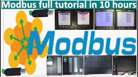 Modbus RTU TCP Full Tutorial In Hours YouTube