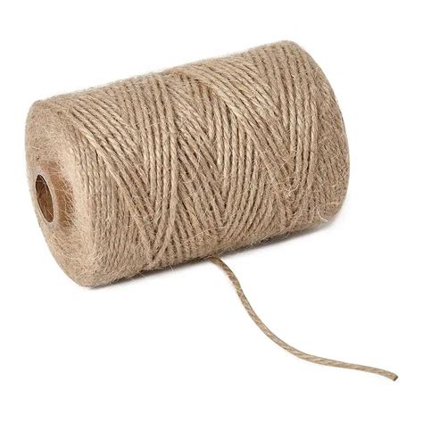 2mm 황마 로프 자연 황마 꼬기 로프 100m 황마 롤 빈티지 대마 코드 문자열 트위스트 Diy 수제 공예 웨딩 파티 장식