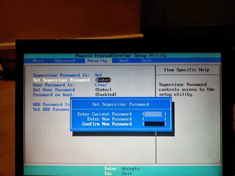 Reset BIOS Supervisor Password Sandip Foundation S Babes Blog