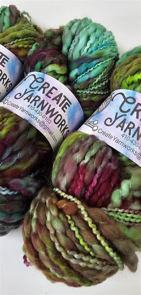 Pretty As A Peacock In Thick N Thin 100 Superwash Merino Bulky Yarn