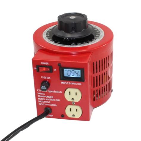 Ebay Variable Ac Transformer With Digital Display And 20 Amp Max Output