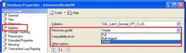 SQL Server SIMPLE Recovery Model Step By Step Tutorial With Examples MyTechMantra