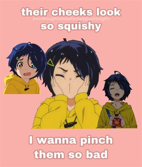 Her Cheeks Are Canonically Squishy‼️‼️ Fb Memes Memes Cheek