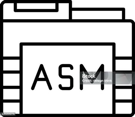 Asm Icon Stock Illustration Download Image Now Development Horizontal Illustration Istock