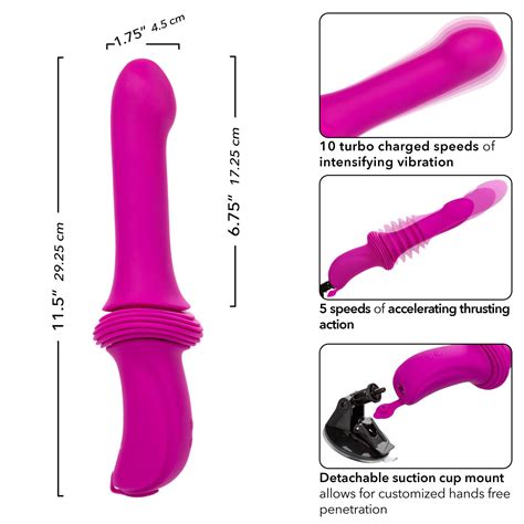 Overdrive Remote Control Smooth Thruster Sex Machine Vibrators Adam Eve