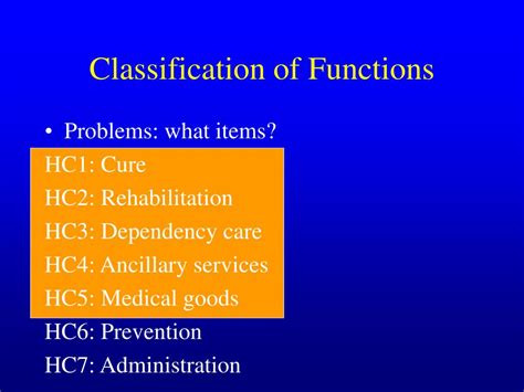 Ppt Classification Of Functions Powerpoint Presentation Free