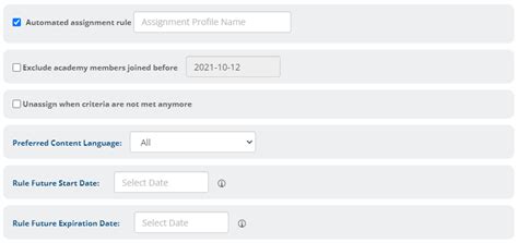 Create Automated Assignment Rules Ukg Learning