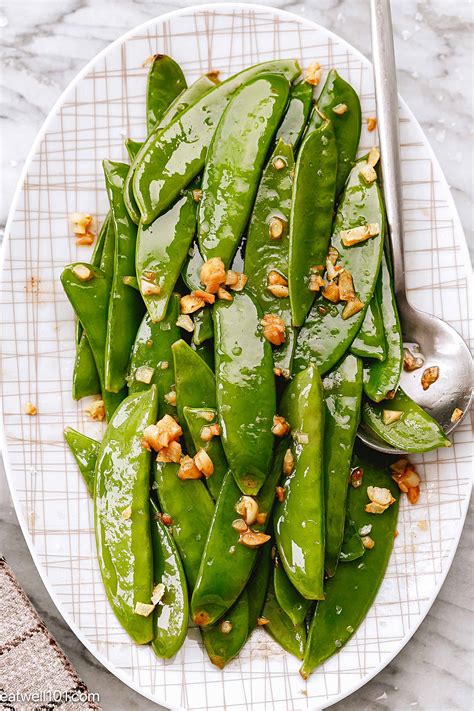 Sautéed Snow Peas Recipe Eatwell101