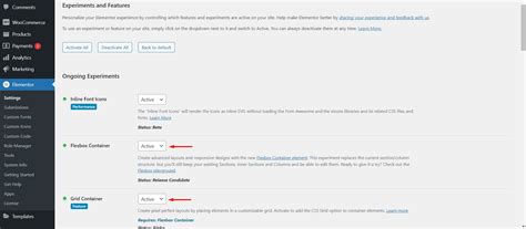 About Elementor Grid Containers