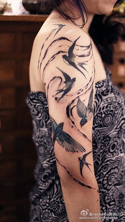 「水墨紋身」全世界最美的tattoo在這裏 每日頭條