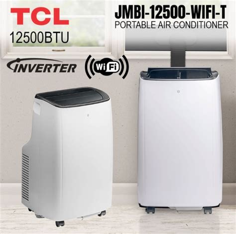 Tcl Portable Air Conditioner Wifi Jmbi 12500 Wifi T Azans Direct