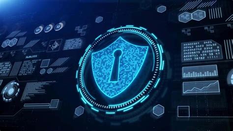 cyber security animation stock video footage for free download