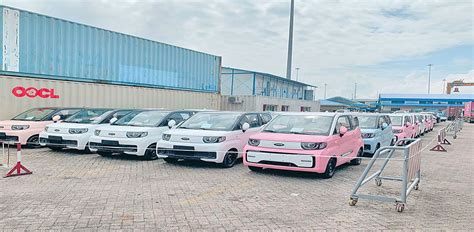 လျှပ်စစ်သုံးမော်တော်ယာဉ်များနှင့် လျှပ်စစ်သုံးယာဉ်အတွက် အားသွင်းစက်များ ရန်ကုန်ဆိပ်ကမ်းသို့ရောက