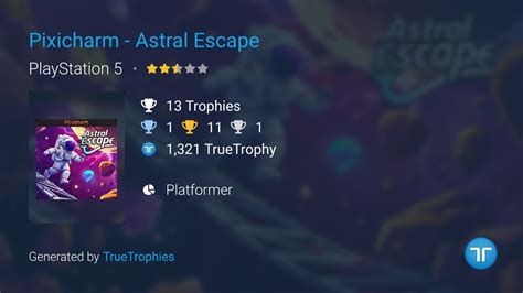 Pixicharm - Astral Escape Trophies | TrueTrophies