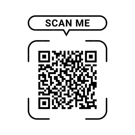 Premium Vector Vector Qr Code Symbols For Scanning Scan Me Qr Code Icon Symbols