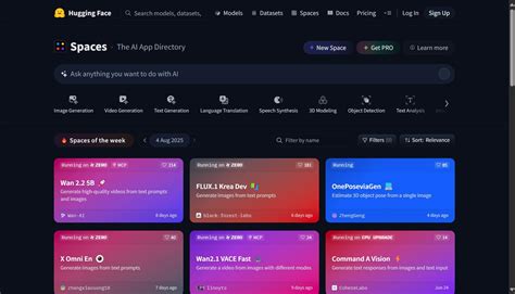 Huggingface介绍：ai训练模型平台费用、方案、功能、评价 Ai 喵导航