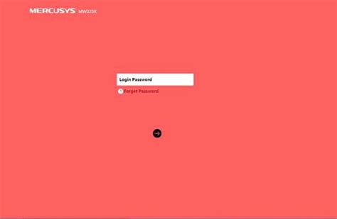 how to log into the web based interface of the mercusys wireless n