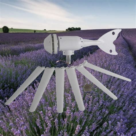 400w 6 Blade Wind Turbine Generator Kit 12v Windmill Power For Home