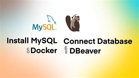 how to install mysql database and connect to a mysql database using