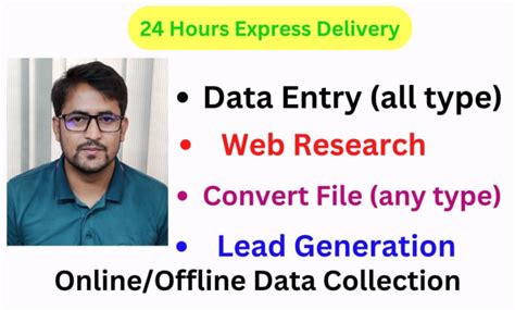 Data Entry File Conversion Copy Paste Virtual Assistance By Hasanur