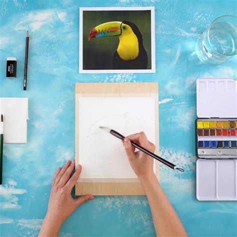 How To Draw A Toucan In Steps Arteza Art Camp Day Arteza