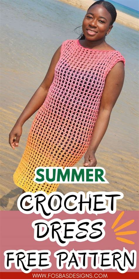 20 Free Crochet Beach Cover Up Patterns For Summer Beach Coverup