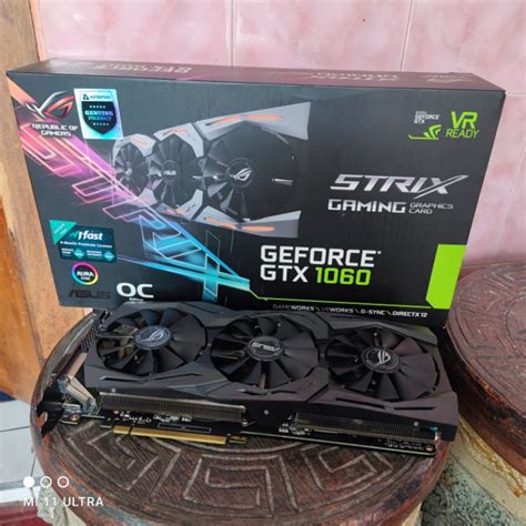 Jual ASUS STRIX GTX 1060 6GB OC Shopee Indonesia
