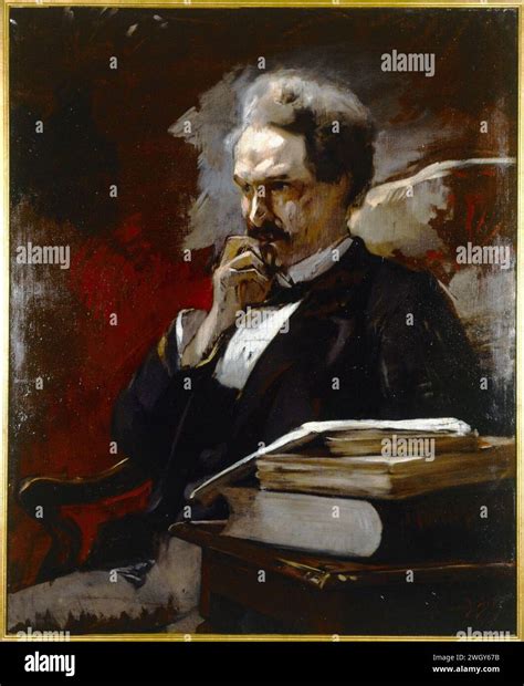 Auguste Baud Bovy Portrait Dhenri Rochefort Victor Henri Marquis De Rochefort Luçay Dit