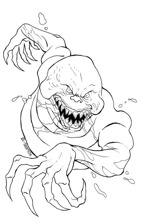 Soulmuseumblog Scary Coloring Pages