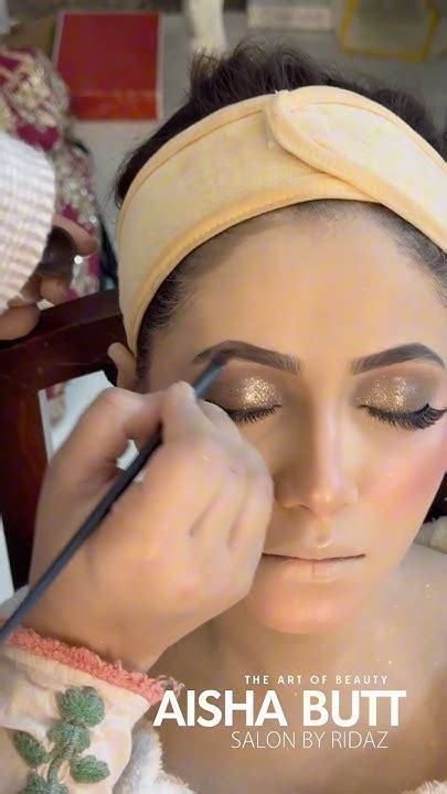 Signature Bridal Makeup Behind The Scene By Aisha Butt Youtube