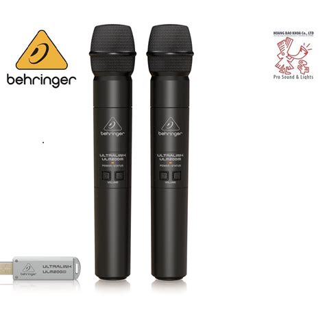 Ulm202usb Microphone Không Dây Behringer Micro Behringer Usb Wireless Shopee Việt Nam