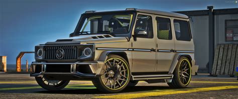 Mercedes Benz G Class G65 Monolith Add On Gta5