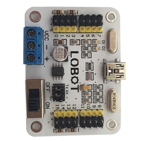 16 Channel 16 Ch Servo Motor USB UART Controller Driver Board Overload Protection For MCU Robot