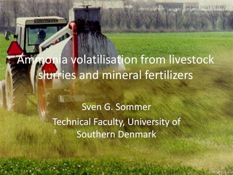 Pdf Ammonia Volatilisation From Livestock Slurries And Mineral €¦ · Ammonia Volatilisation