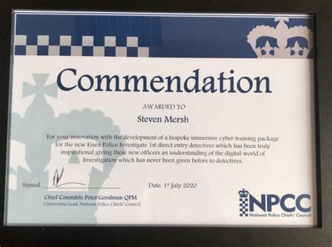 Steve Mersh On Linkedin Proud To Have Received This Recently Great